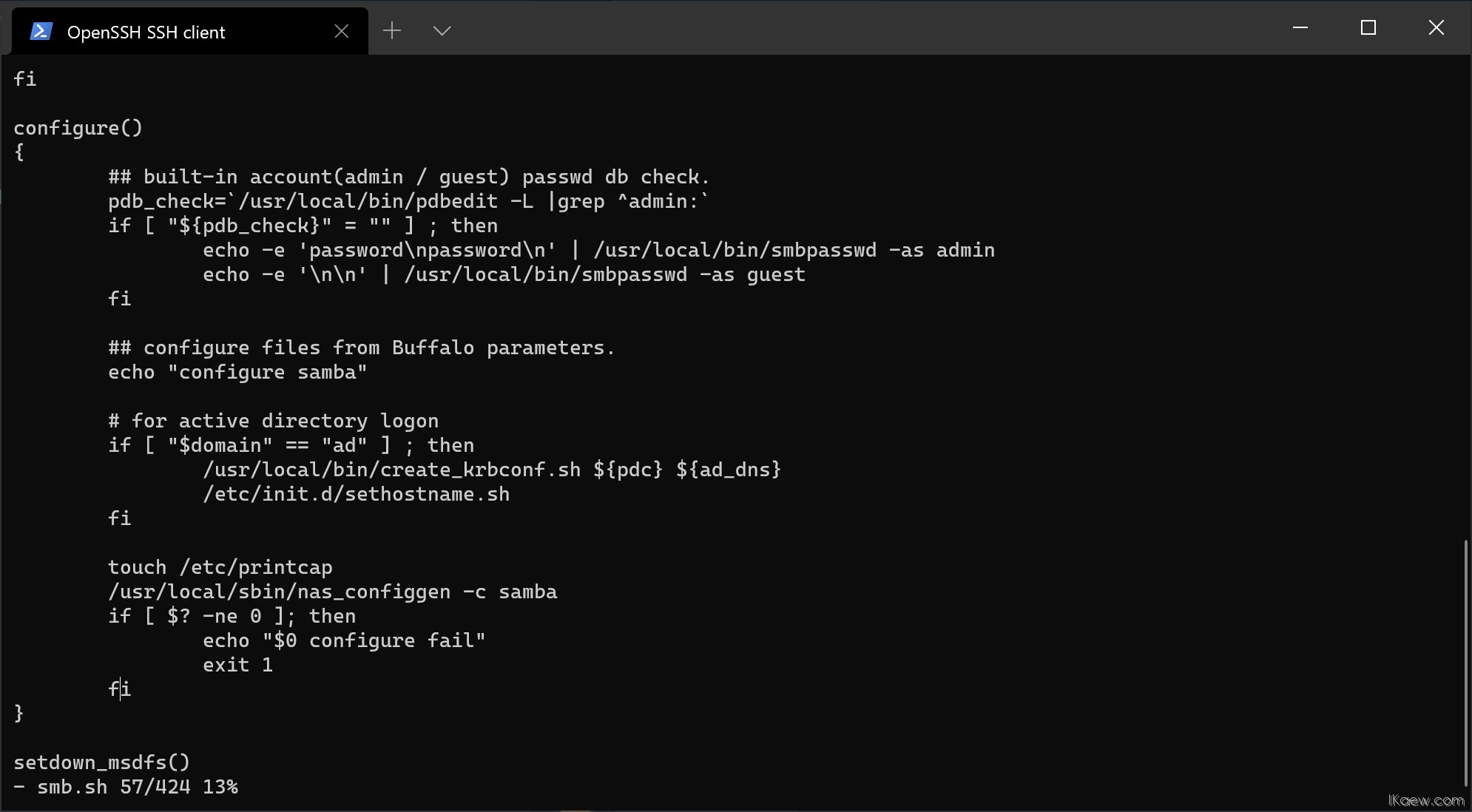 วิธีการแก้ NAS Buffalo Linkstation Duo ให้รองรับ SMB2 – Kaew
