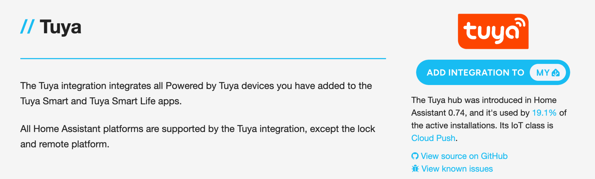 Home Assistant กับ Tuya Integration – Kaew